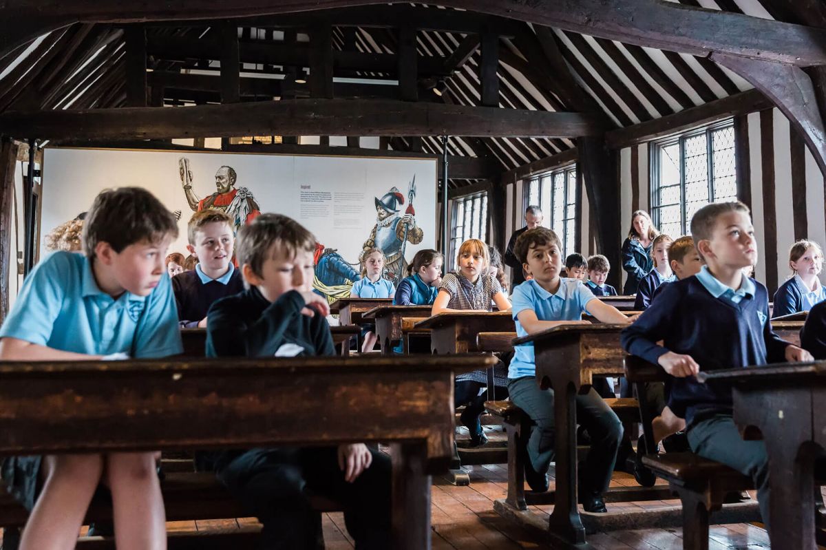 Bringing Schools to Shakespeare’s Schoolroom & Guildhall